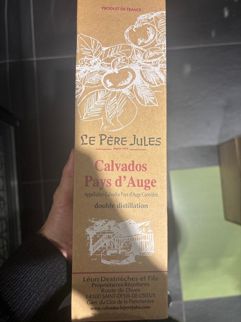 Le Père Jules Calvados Pays d'Auge 3年