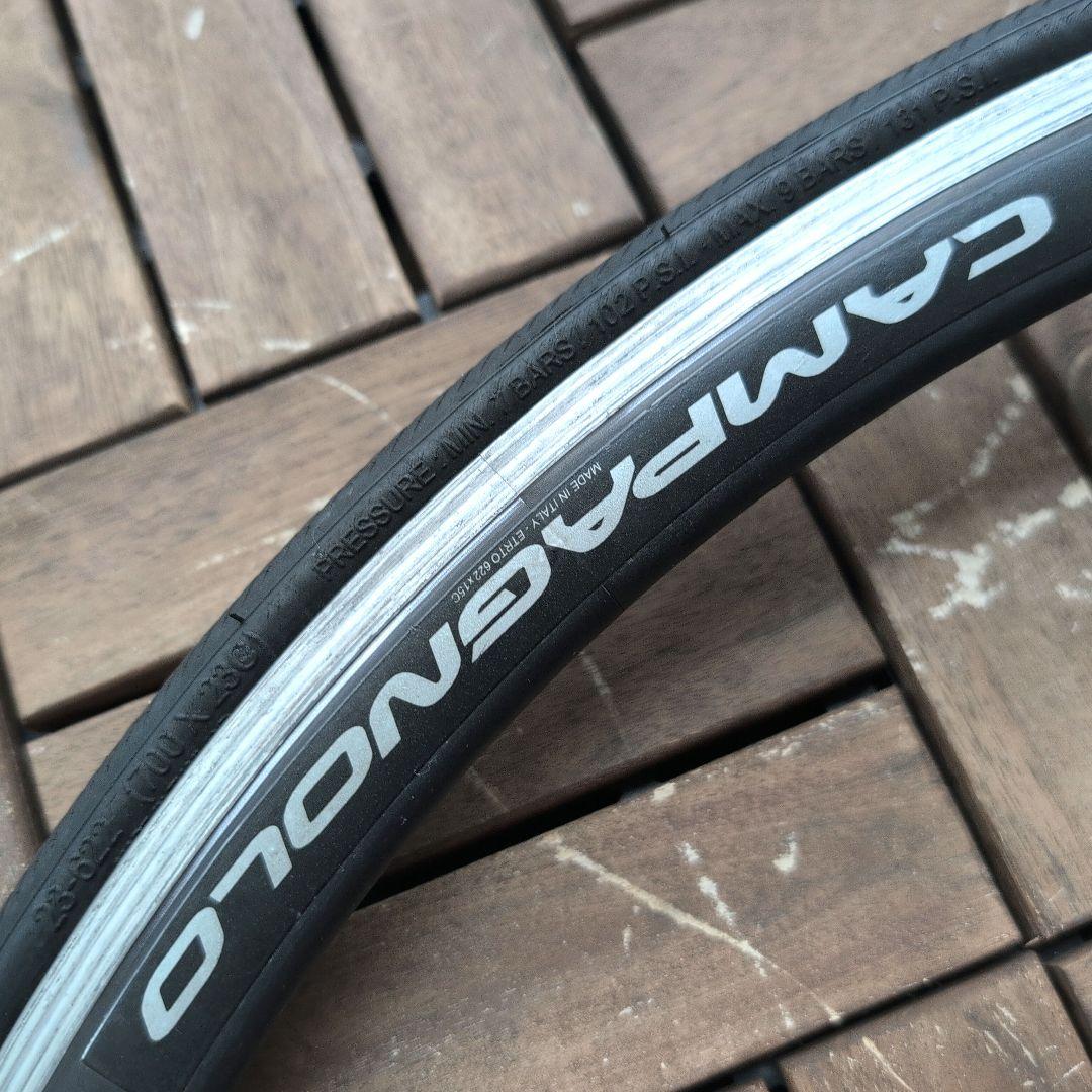 CAMPAGNOLO SCIROCCO G3 タイヤ付き 送料込み!