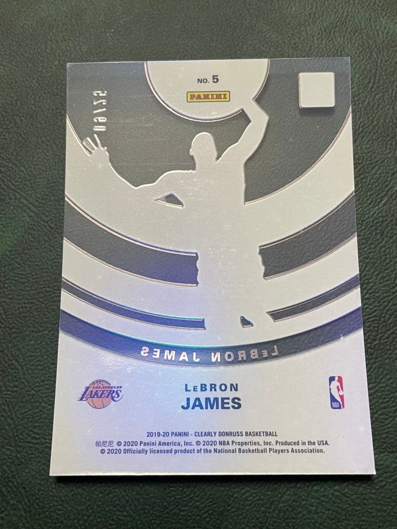 その他 nba panini clearly donruss LEBRON JAMES