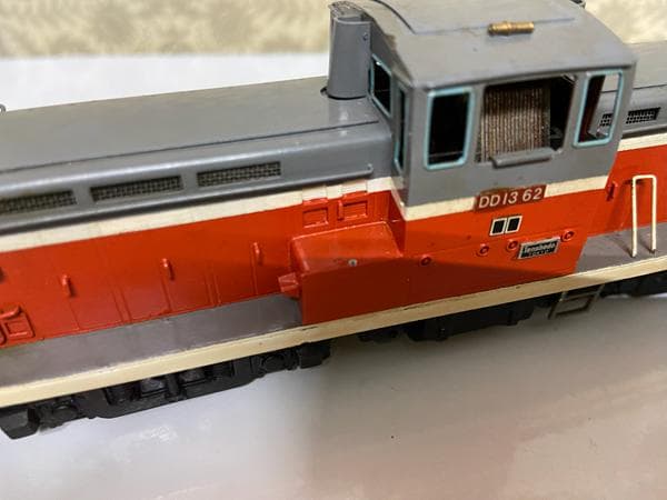 Yジャンク品】鉄道模型 DD13 62 Tenshodo 汚れあり 部品取り S