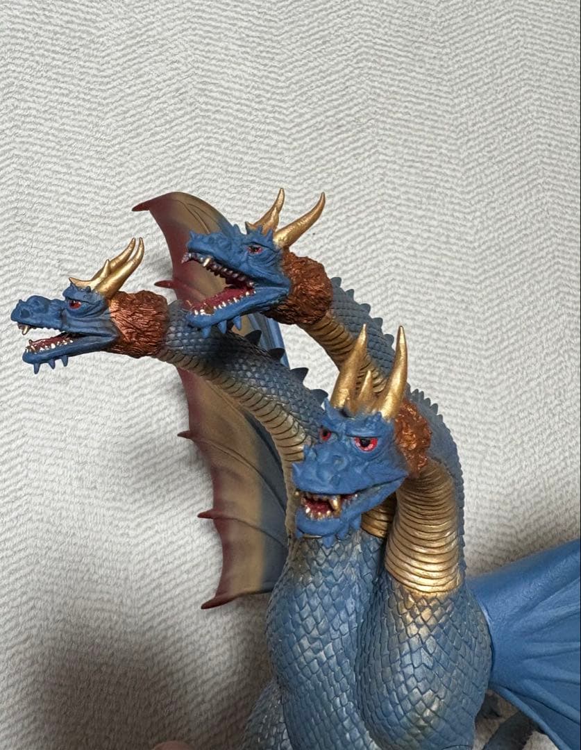 怪獣番外地　キングギドラ　三色カラー　NGカラー　ソフビ