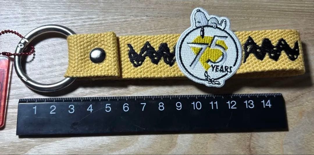 PEANUTS 75th アクリルマスコット付き刺繍タグ1月限定特価4種セット