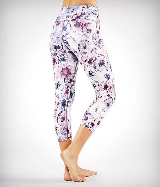 manduka ブラトップ レギンス　hana print