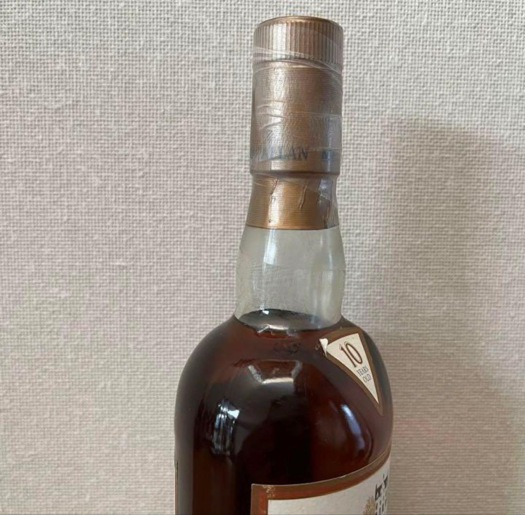 The Macallan 10年 シェリーカスク　旧ボトル　マッカラン