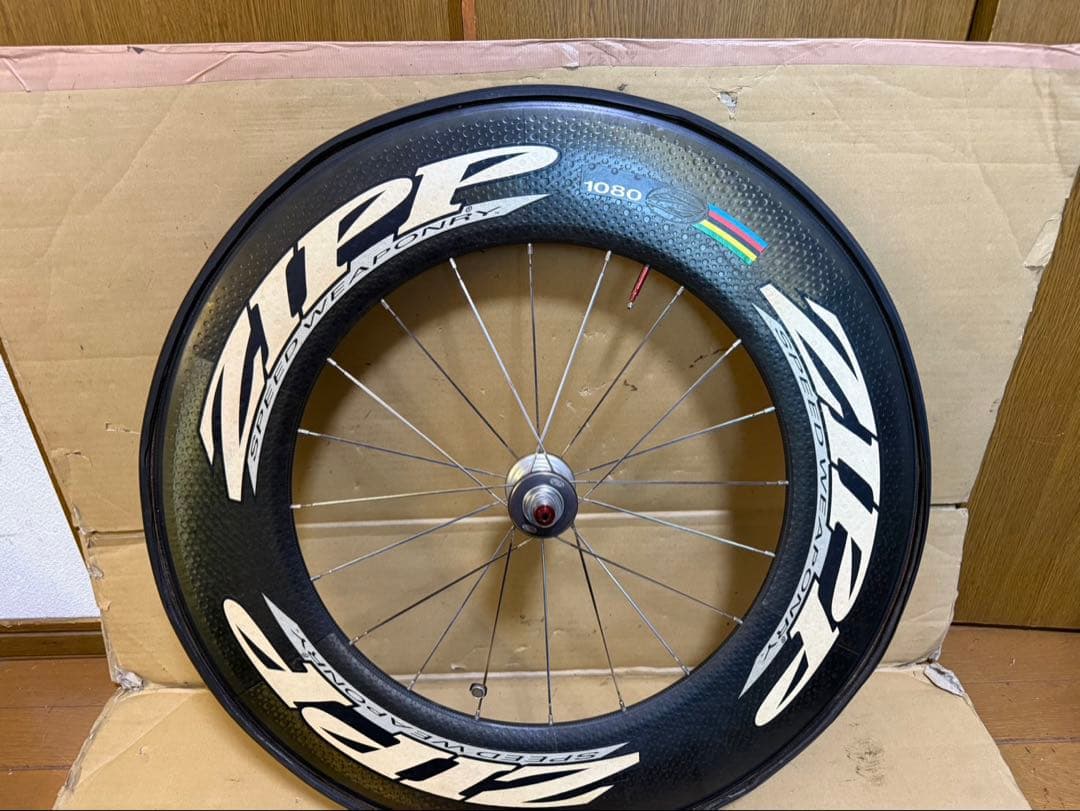 ZIPP1080 チューブラー リアのみ シマノフリー