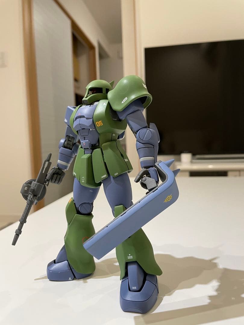 MG 旧ザク ミキシング 塗装改修品