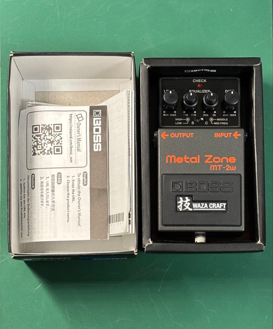 BOSS MT-2W l Zone 技クラフト メタルディストーション