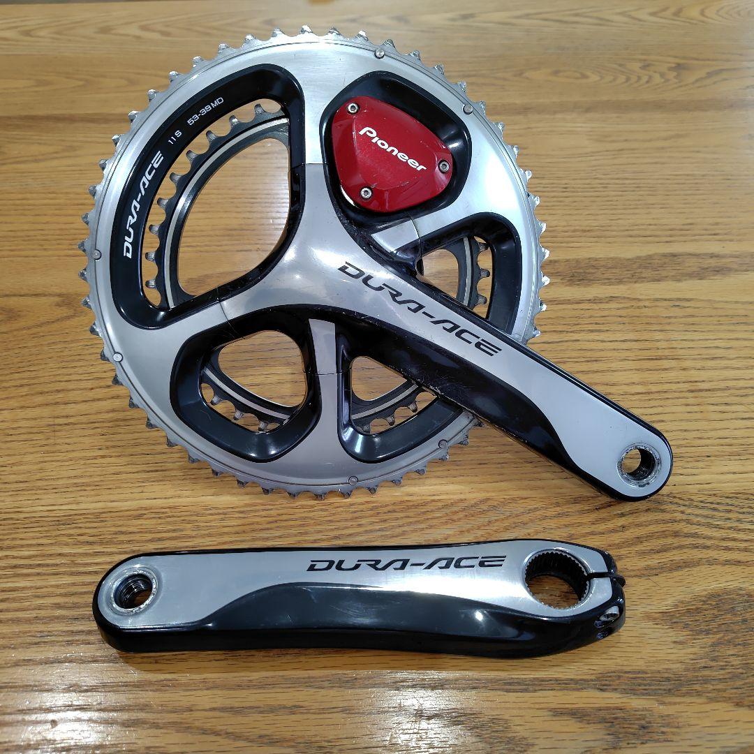DURA-ACE FC-9000 クランクセット 53-39T（パワメジャンク）