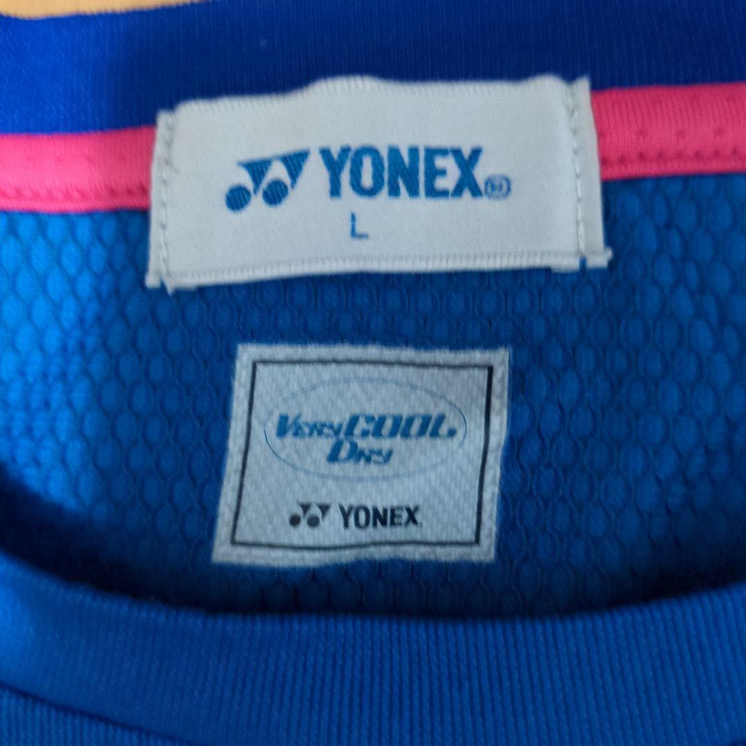 YONEX V-COOL 半袖ウェア Lサイズ