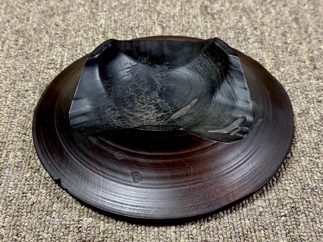 【阿源】漆・高台 【AYuan】 Lacquer Plate or Dish