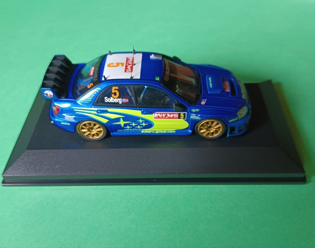 【ソルベルグ 無念】hpi 1/43 スバル・インプレッサ WRC2005 #5