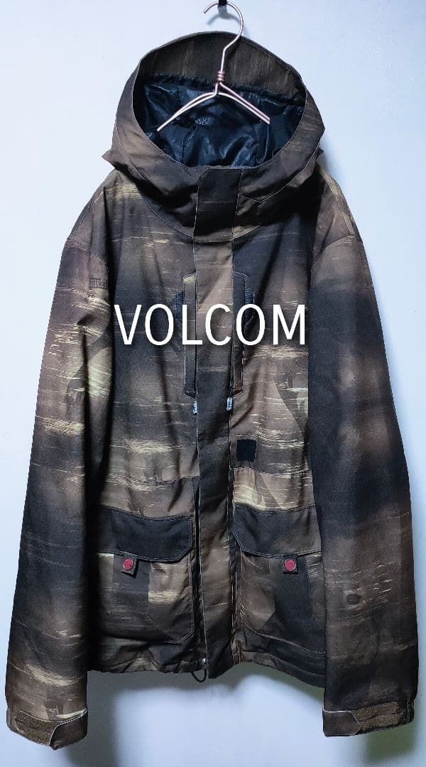 【ボルコム VOLCOM】スノーボードウェア 総柄 メンズL