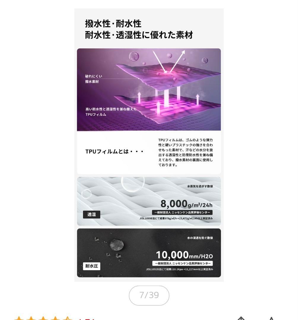 スノーボードウェアセットネイビー（ジャケット・パンツ）