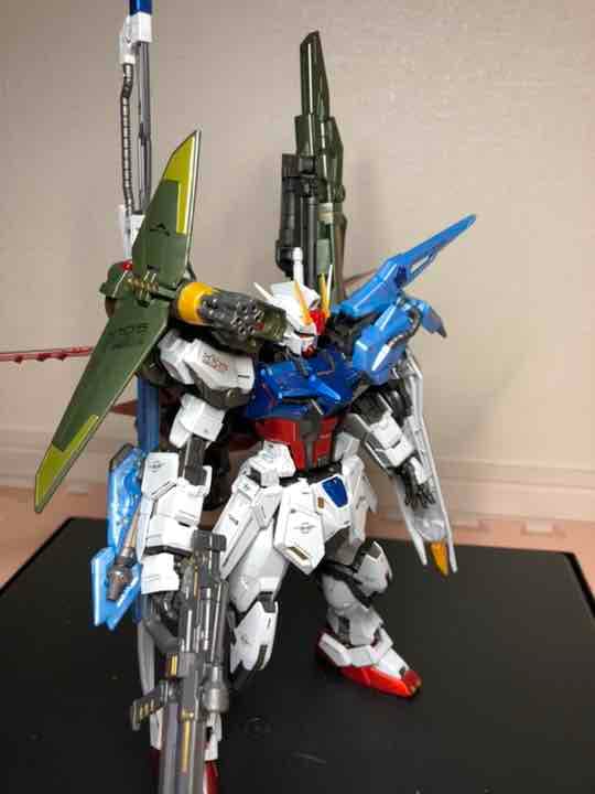 MG パーフェクトストライクガンダム　スペシャルコーティング　完成品　無塗装