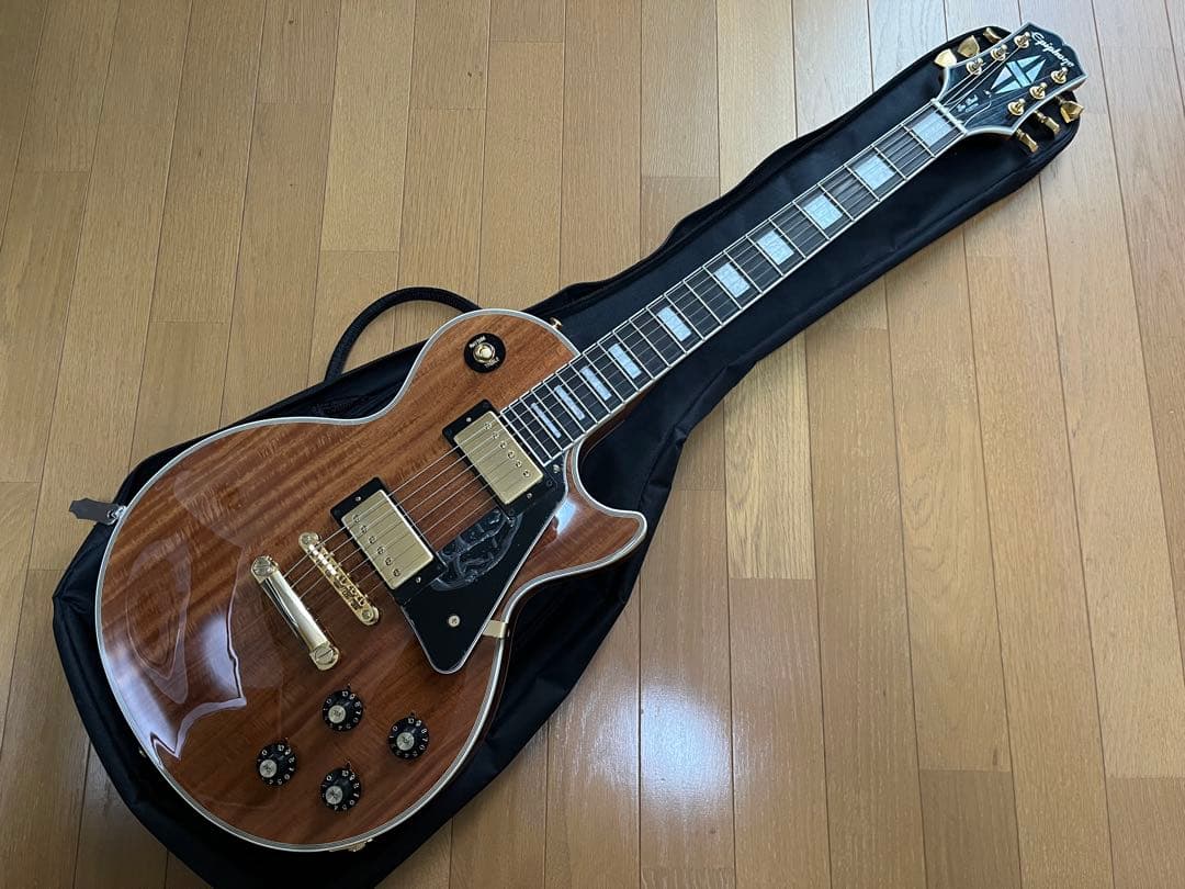 ギター Epiphone Les Paul Custom koa
