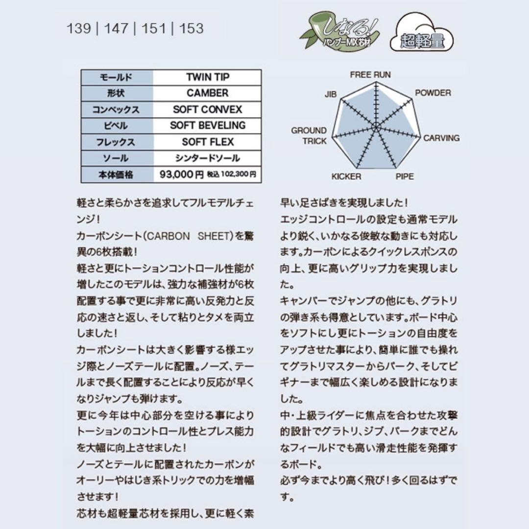 TORQREX HYDRA 151㎝