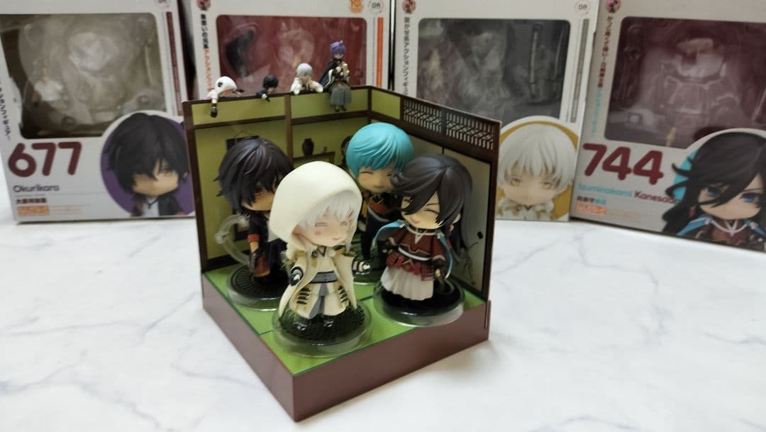 刀剣乱舞ねんどろいど4振セット(おまけ付き)