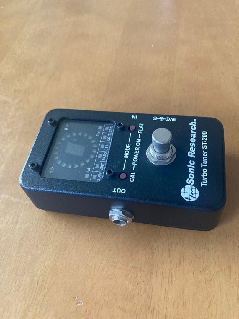 美品 値下げ　Sonic Research Turbo Tuner ST-200