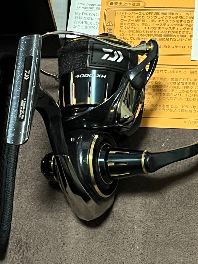 DAIWA 23 SALTIGA 4000-XH 使用数回5回美品