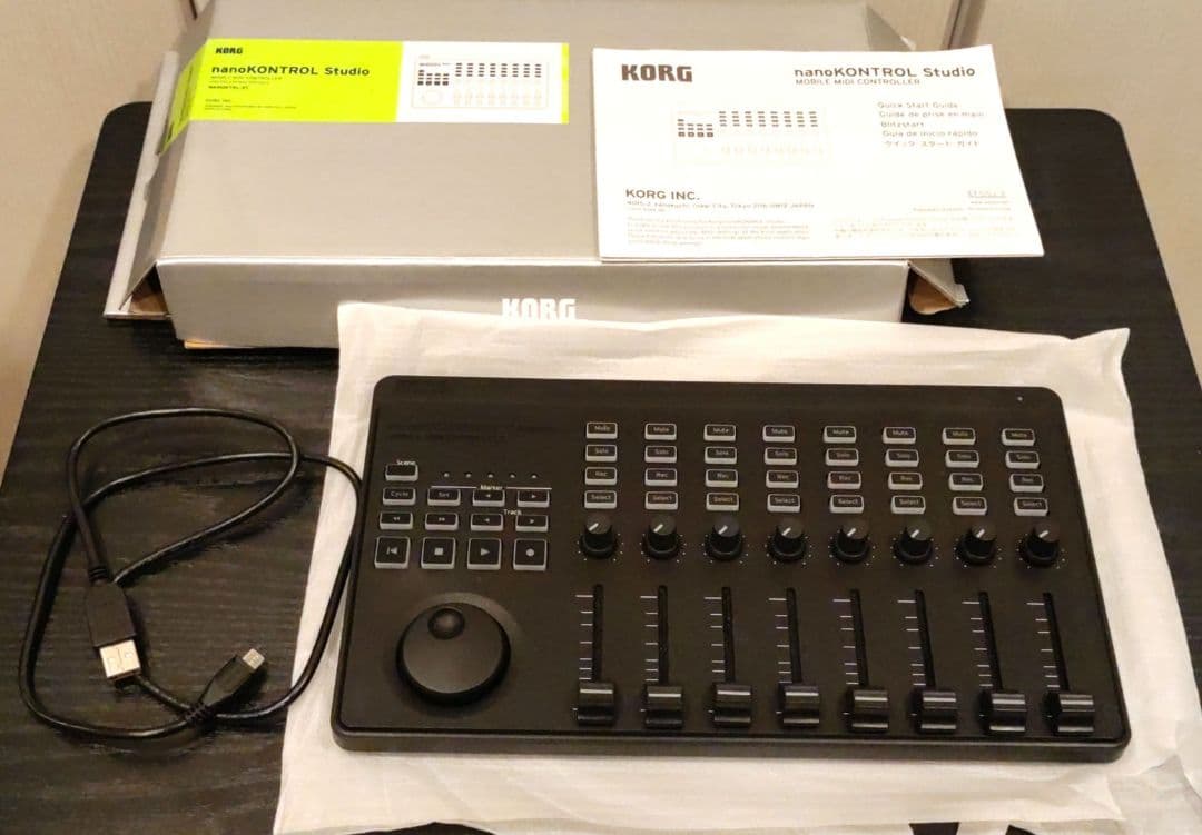 KORG nanoKONTROL Studio MIDIコントローラー