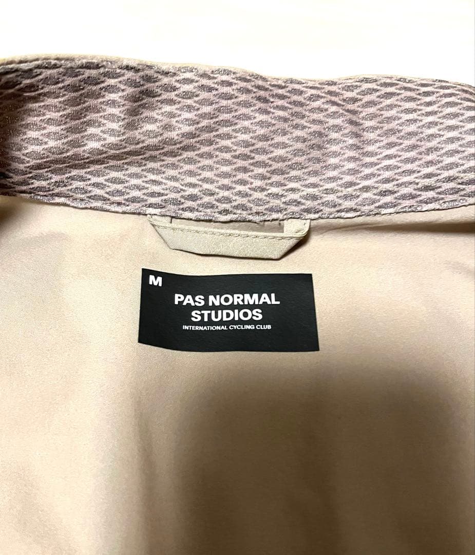 【美品】PAS NORMAL STUDIOS ジレM ベージュ系
