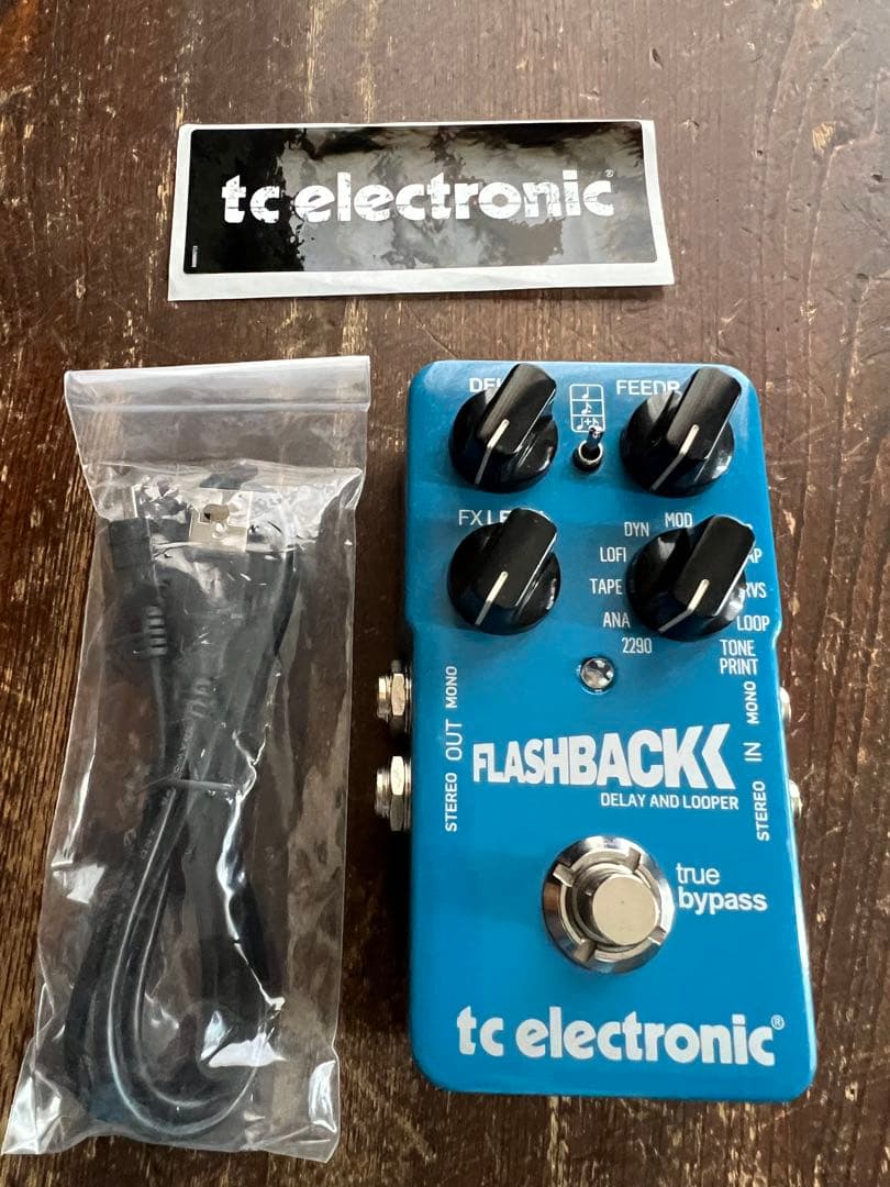ギター tc electronic FLASHBACK DELAY and LOOPER