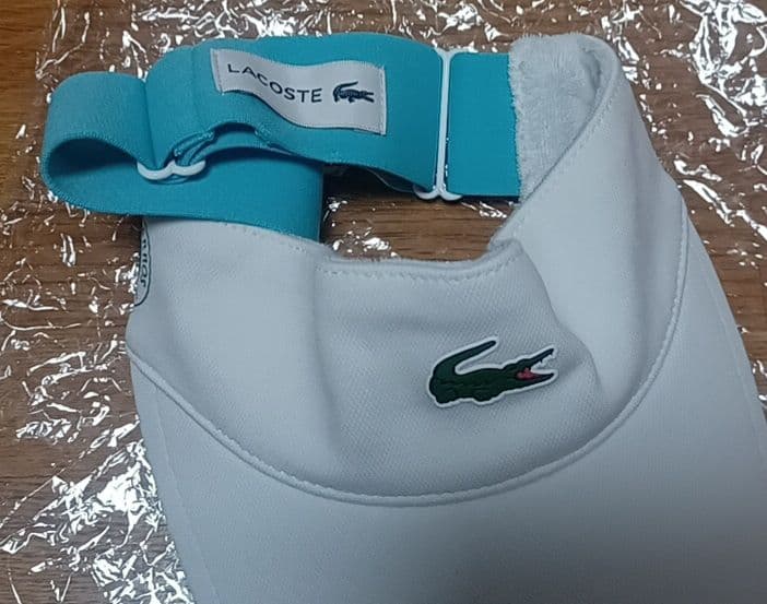 Lacoste ラコステ　ポロシャツ2 ハーフパンツ　バイザー　セット