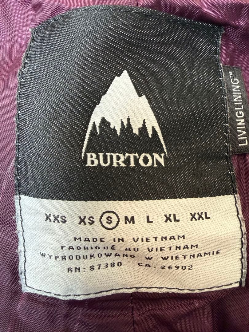 GORE-TEX BURTON レディース スノーボードウェア上下セットSサイズ