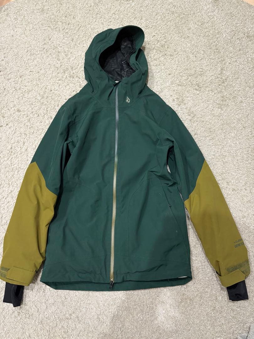 ボルコム　GORE-TEX JKT ダークグリーン DKG