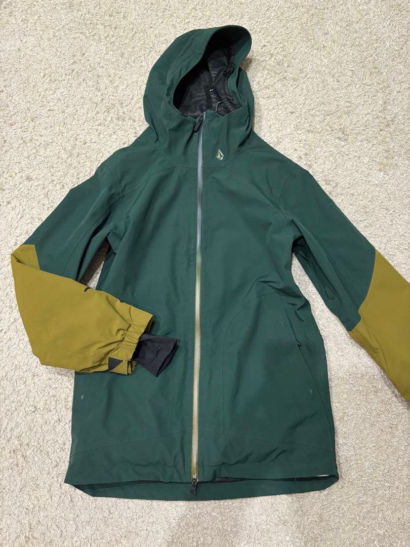 ボルコム　GORE-TEX JKT ダークグリーン DKG