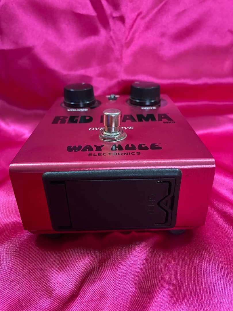 （美品）WAY HUGE RED LLAMA オーバードライブペダル