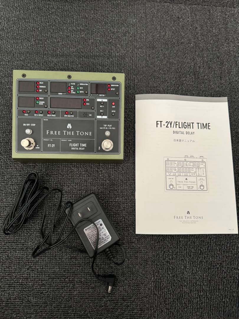 Free The Tone FT-2Y Flight Time デジタルディレイ