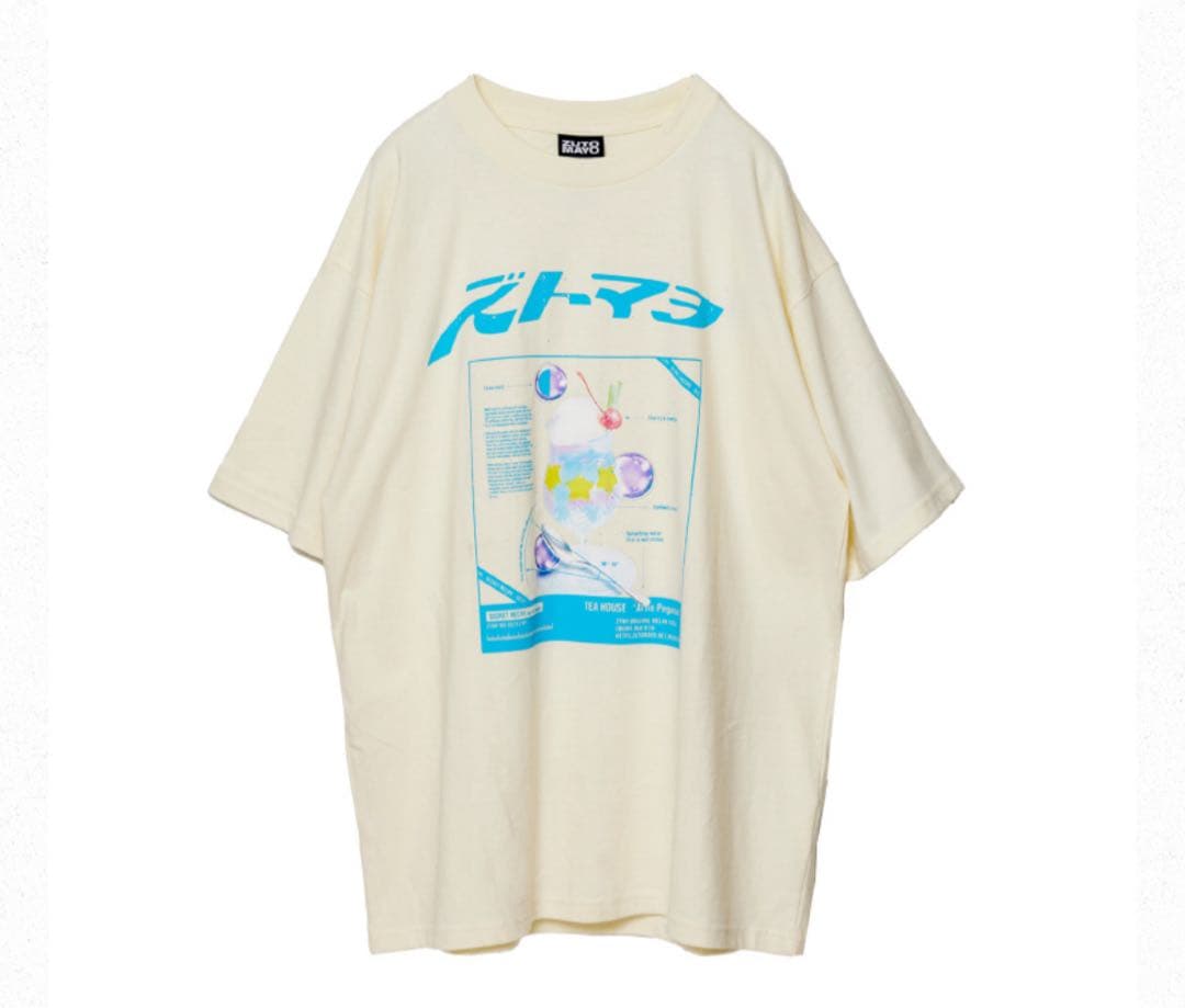 ずとまよ　AIPEGA Cream Soda Tee (White)