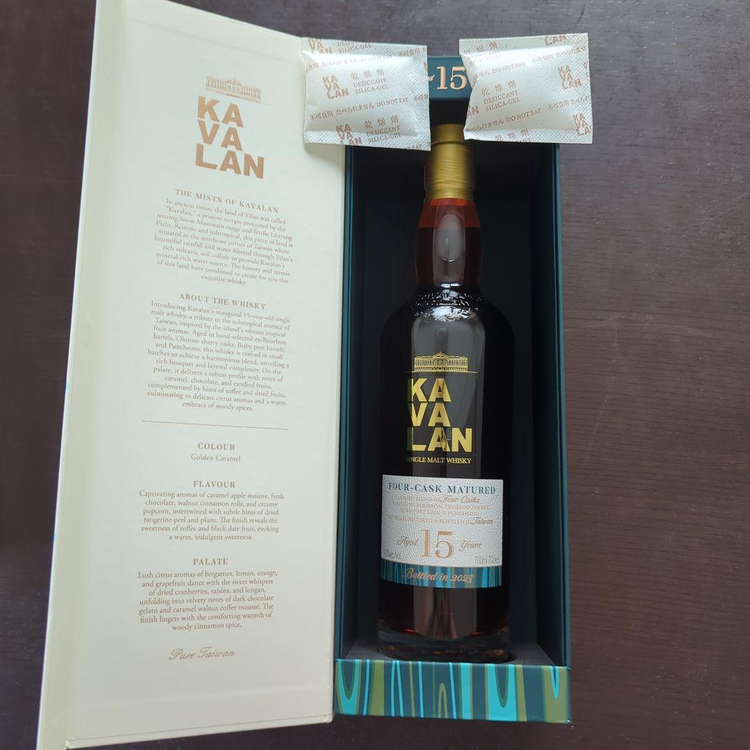 KAVALAN FOUR CASK MATURED 15年 700ml