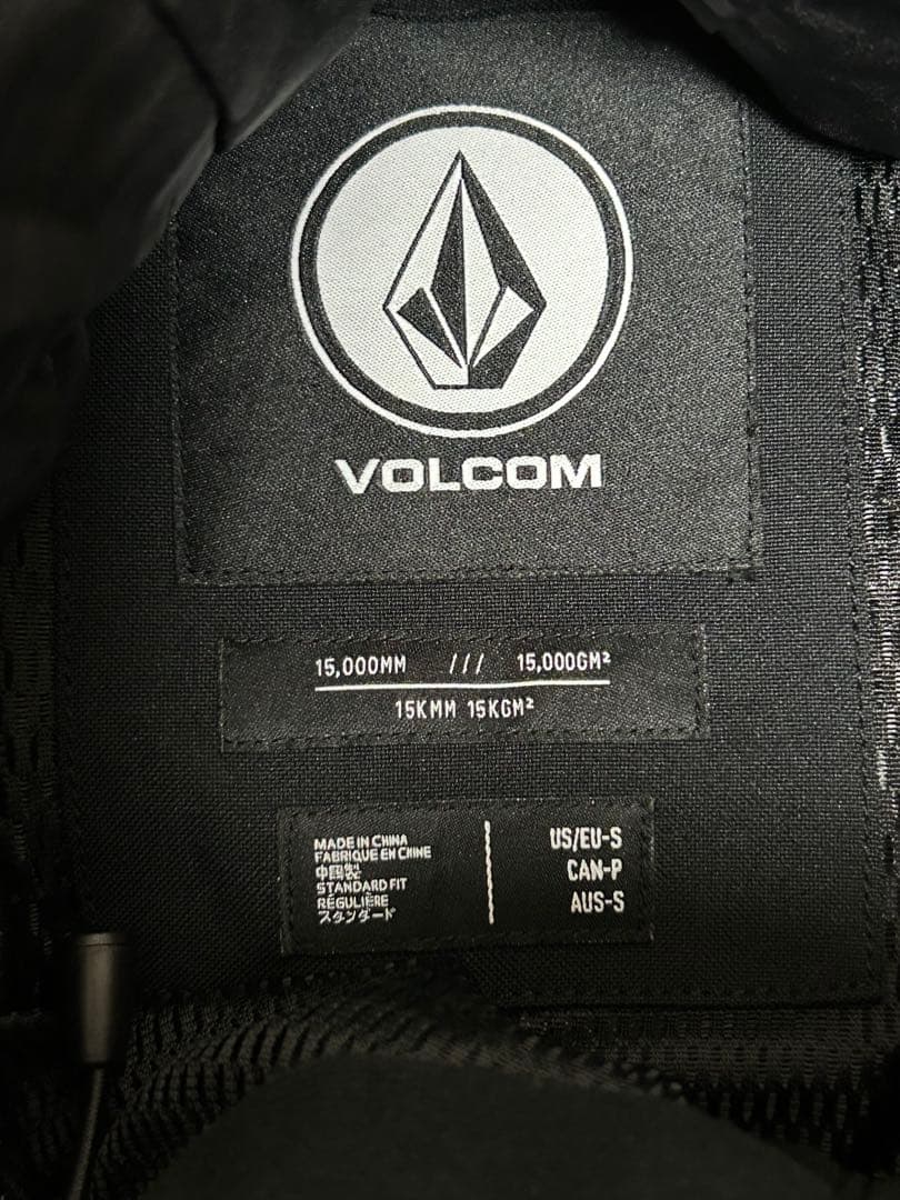 VOLCOM スノーウェア　上下セット　上下Sサイズ