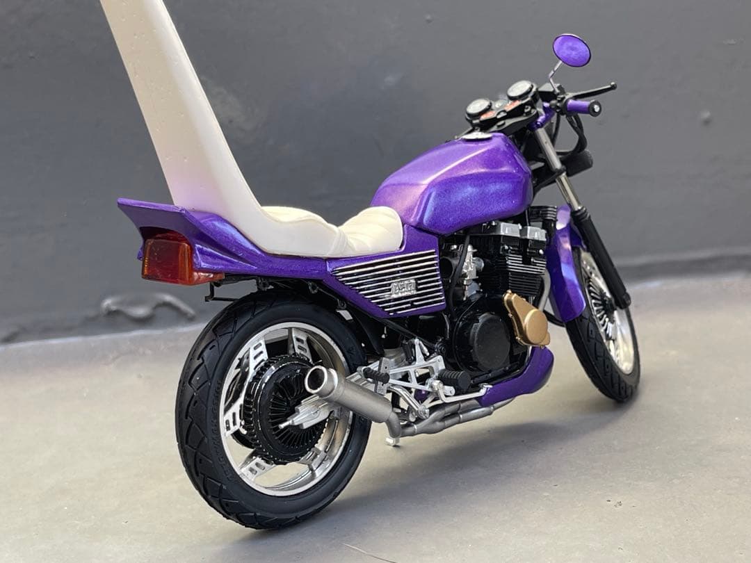 1/12 アオシマ製・CBX400F★完成ジャンク品★