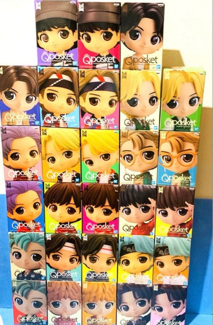 【最終値下げ】BTS TinyTAN Qposketフィギュアまとめ売り28個
