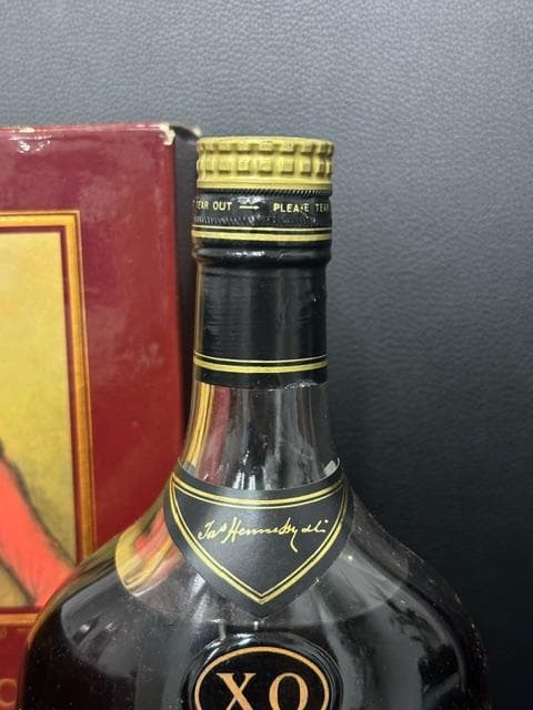 【古酒】 Hennessy XO ヘネシー 金キャップ クリアボトル 700ml
