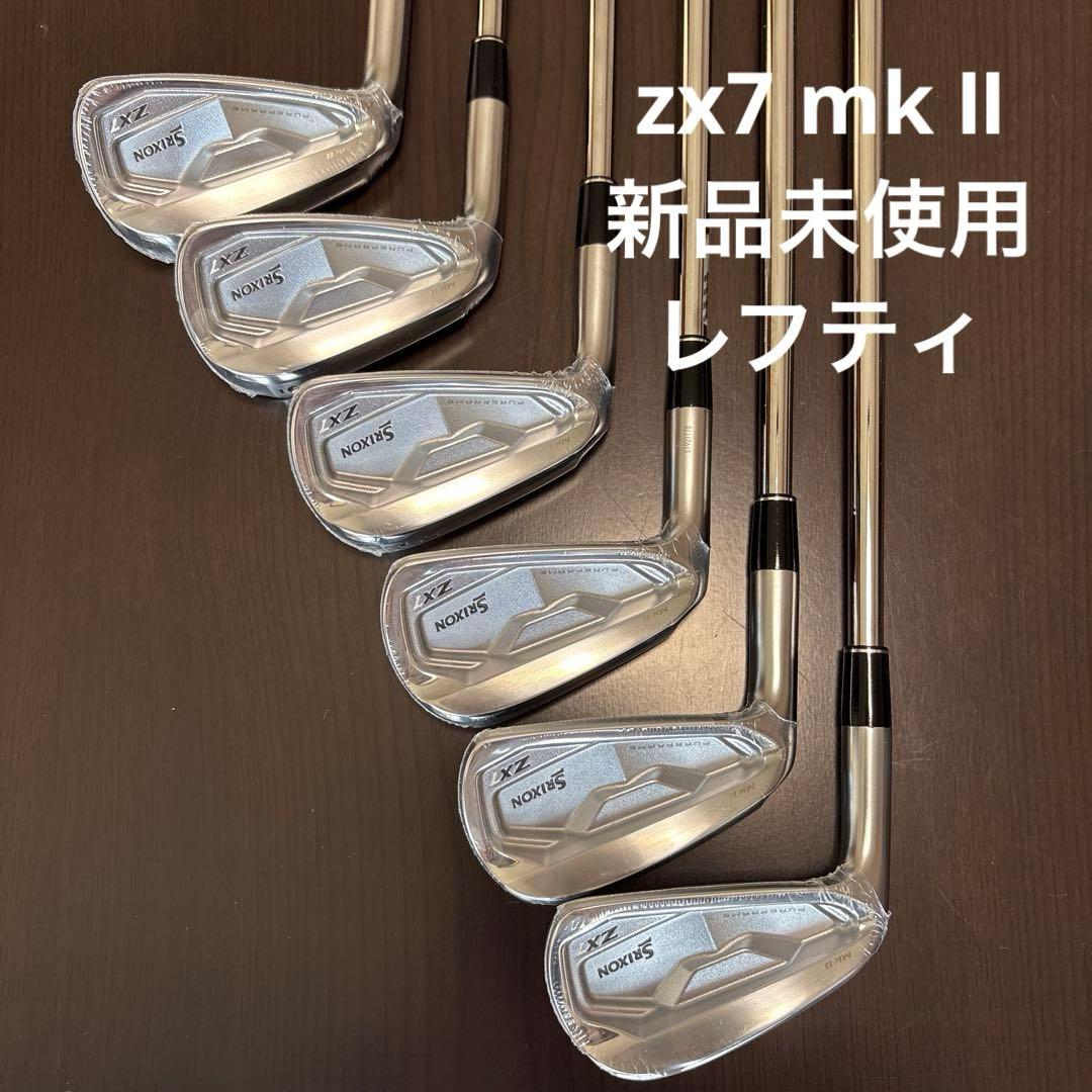 【新品未使用 レフティ】スリクソン ZX7 MK2 アイアン 6本セット