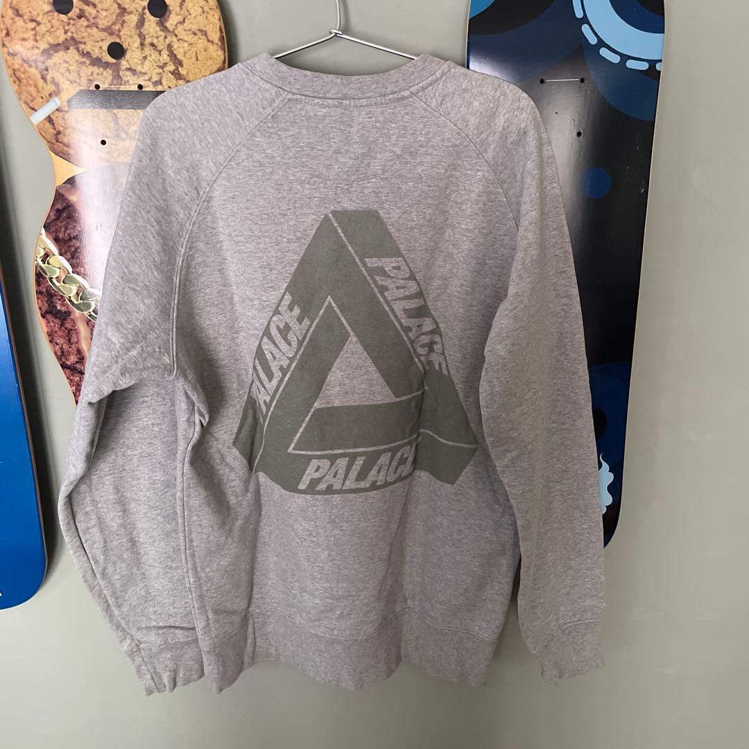 PALACE グレー スウェット