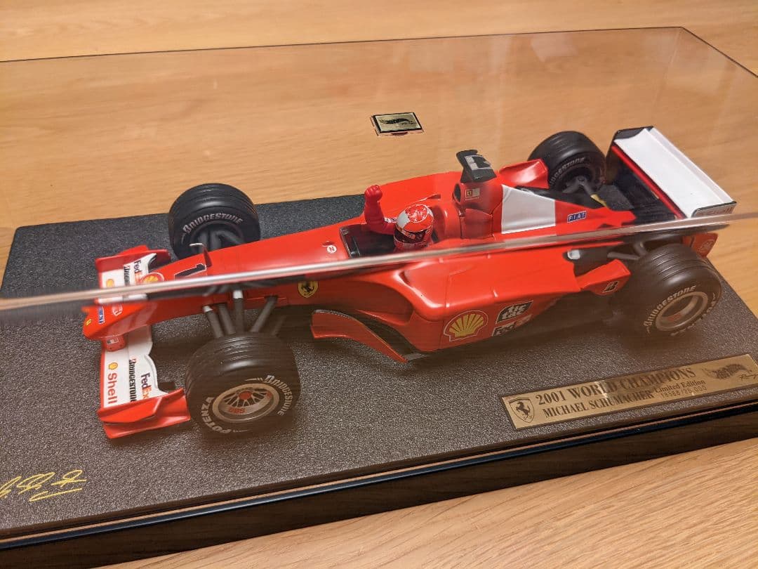 ■限定品■HotWheels Ferrari F2001 シューマッハ
