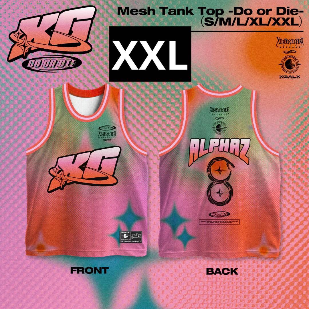XG Mesh Tank Top -Do or Die- XXLサイズ