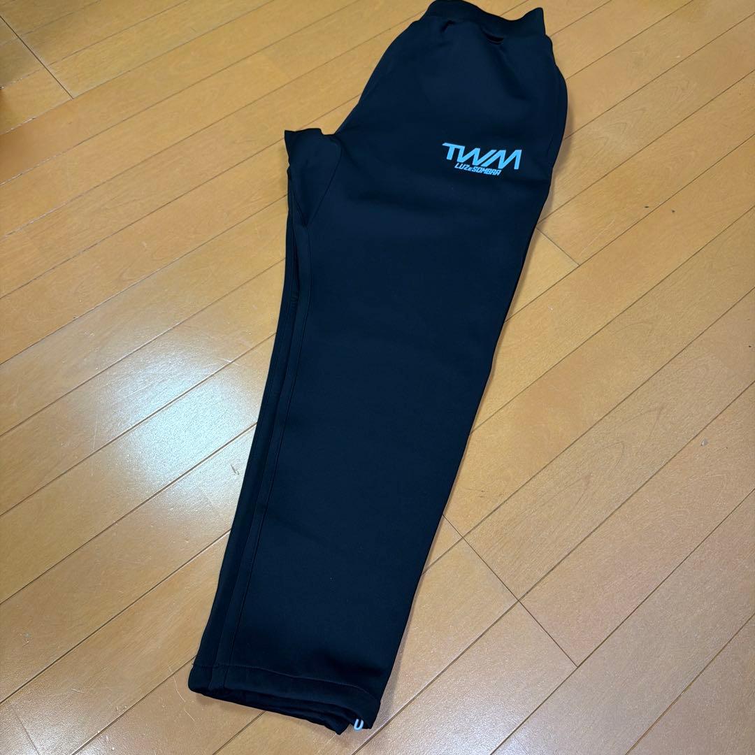 ルースイソンブラ　TWM TECH SWEAT LONG PANTS ブラック