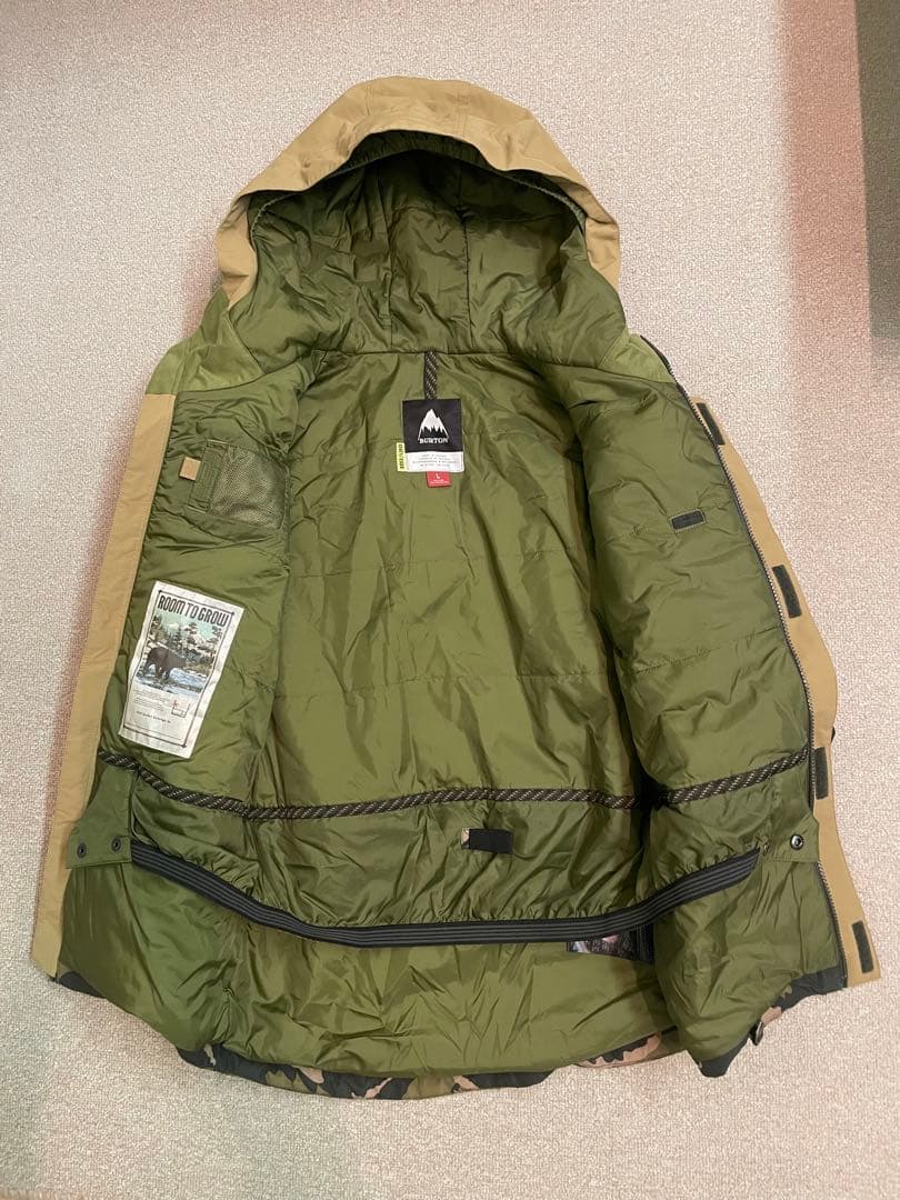 Burton BOYS COVERT JK/20537 カモフラージュ L
