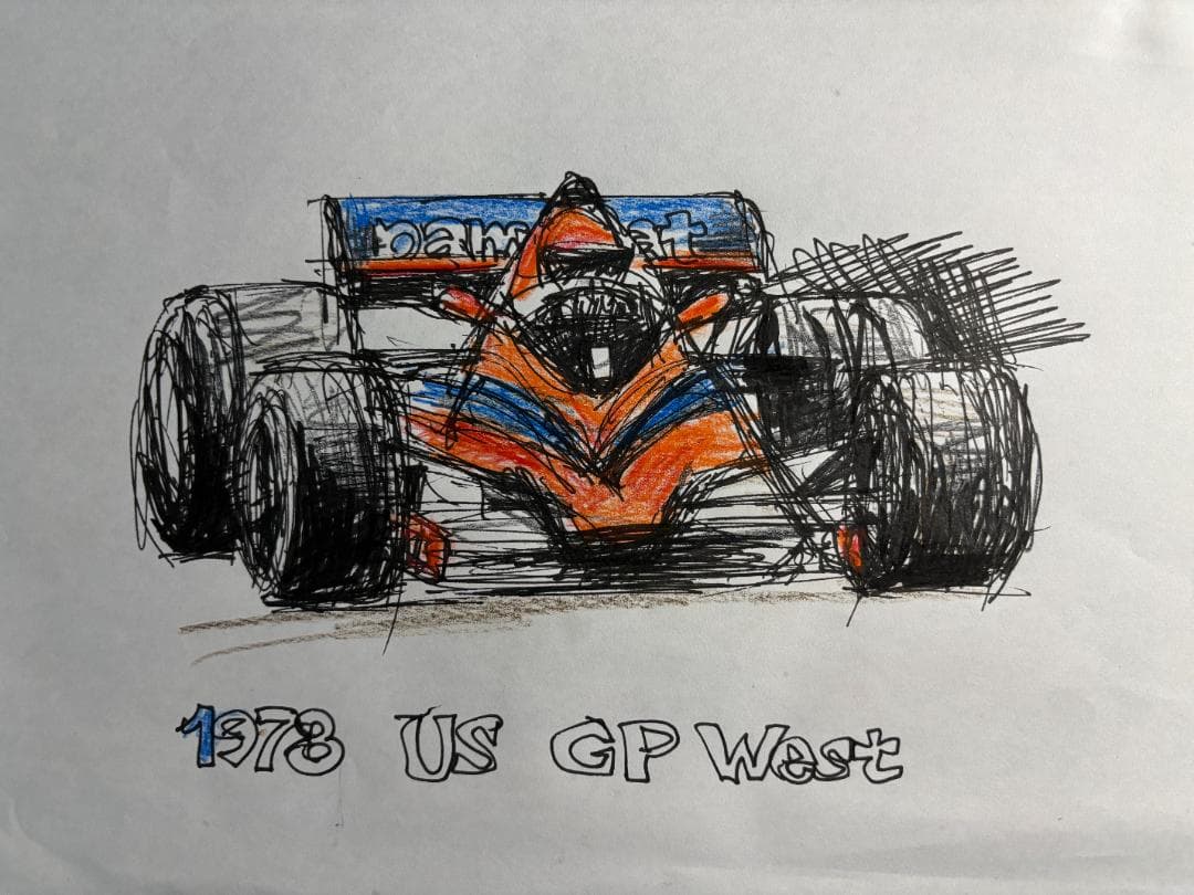 絵画 Brabham BT46B , Ferrari BT46