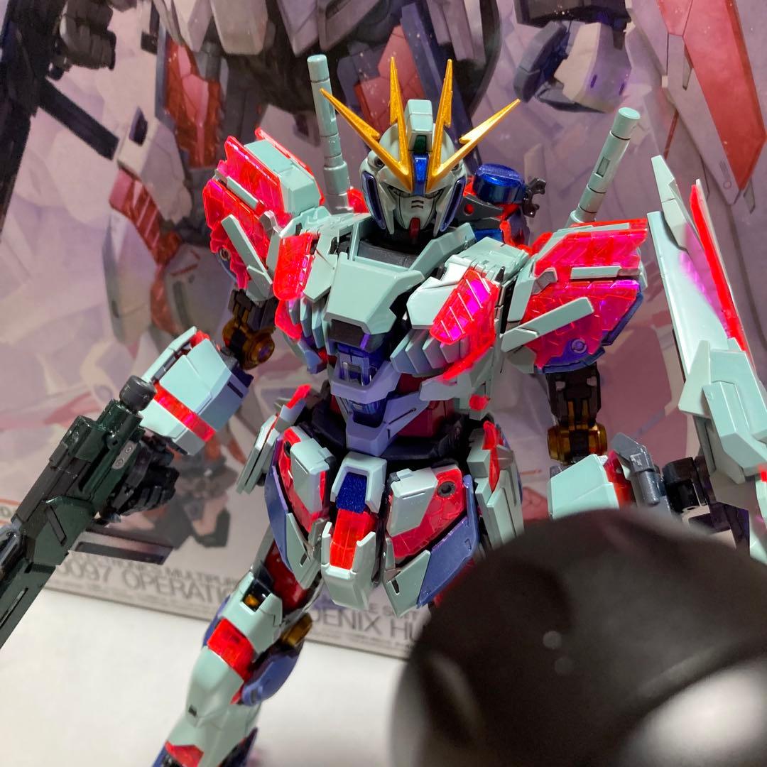MGナラティブガンダム Ver.Ka フルメタリック塗装