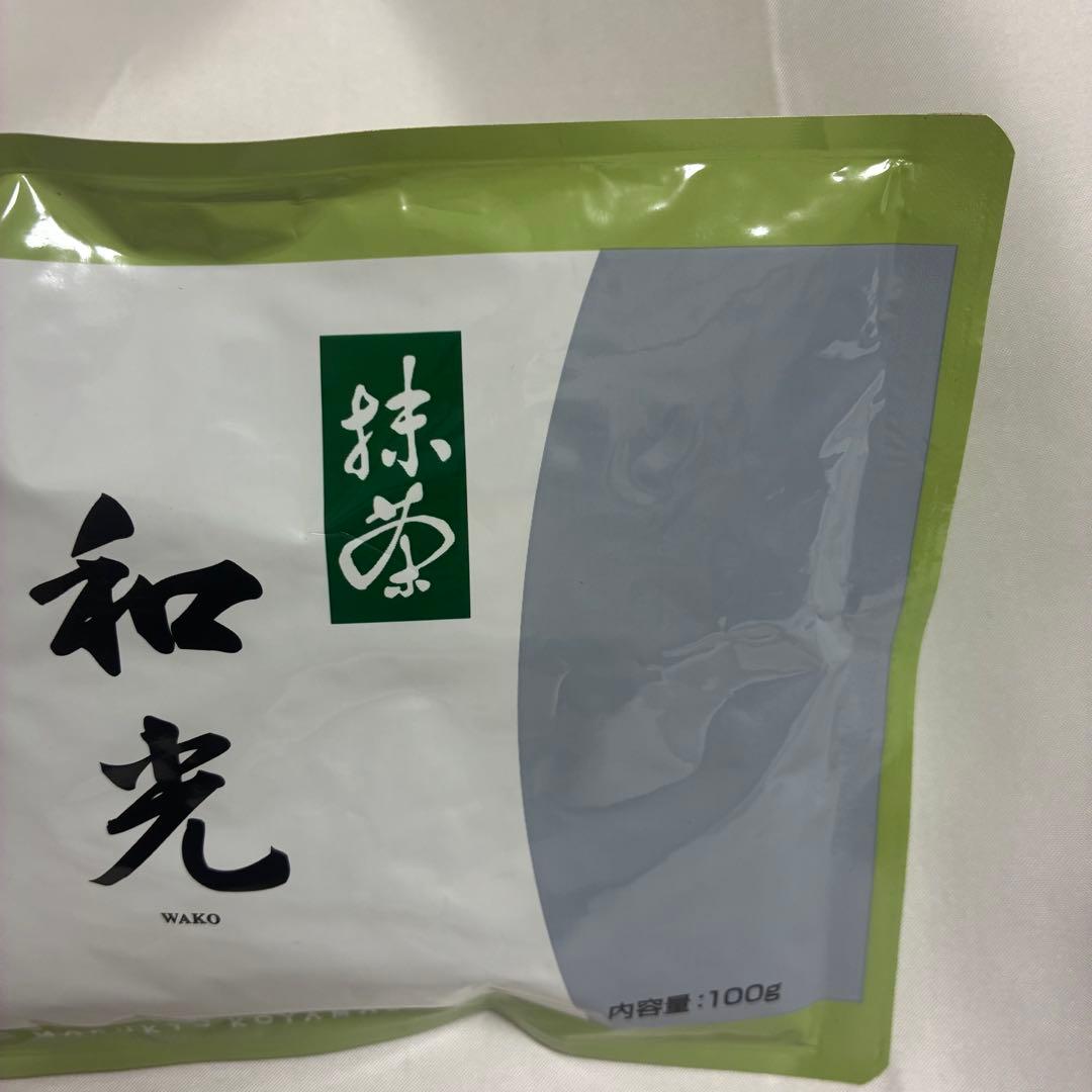 丸久小山園の抹茶 和光100g 袋 WAKO MATCHA