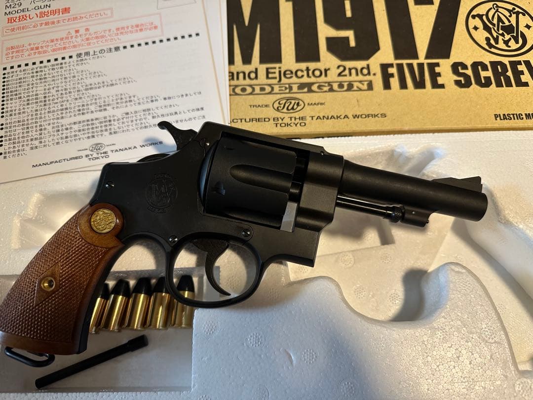 タナカ S&W M1917 ハンドエジェクター HW モデルガン 未発火