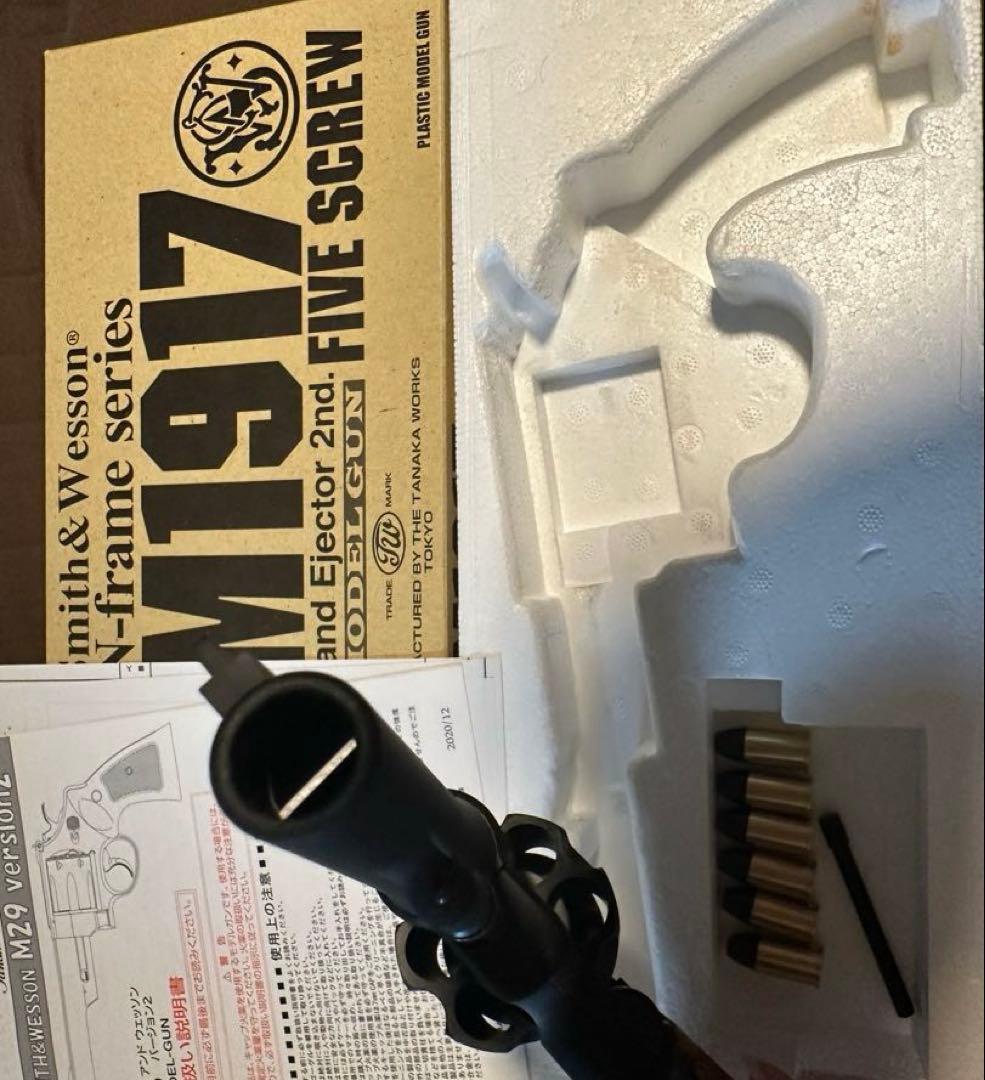 タナカ S&W M1917 ハンドエジェクター HW モデルガン 未発火