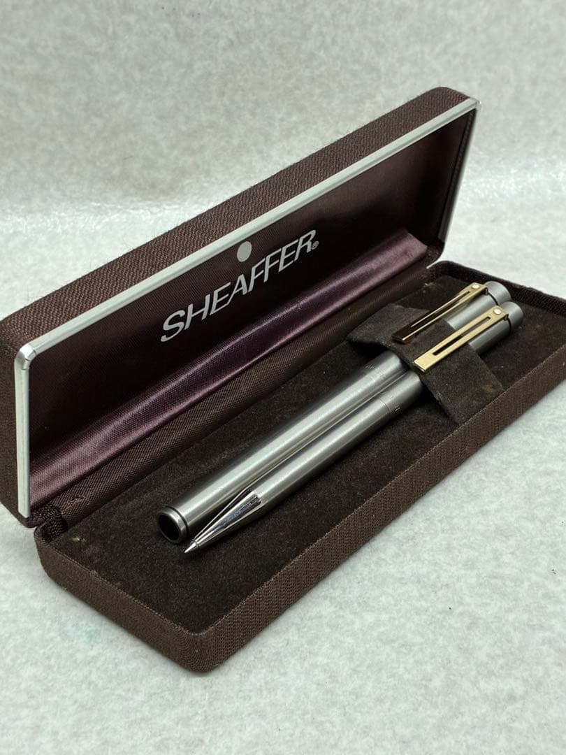美品 SHEAFFER TARGA 万年筆 シェーファー 14K 585 F